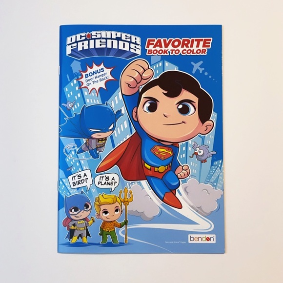 DC | Accessories | Dc Super Friends Coloring Activity Book | Poshmark